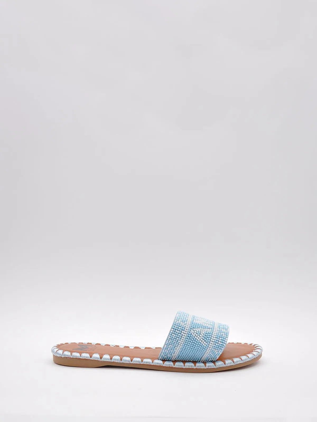 "AMORE" BEADED SLIPPER – MĀJÅ